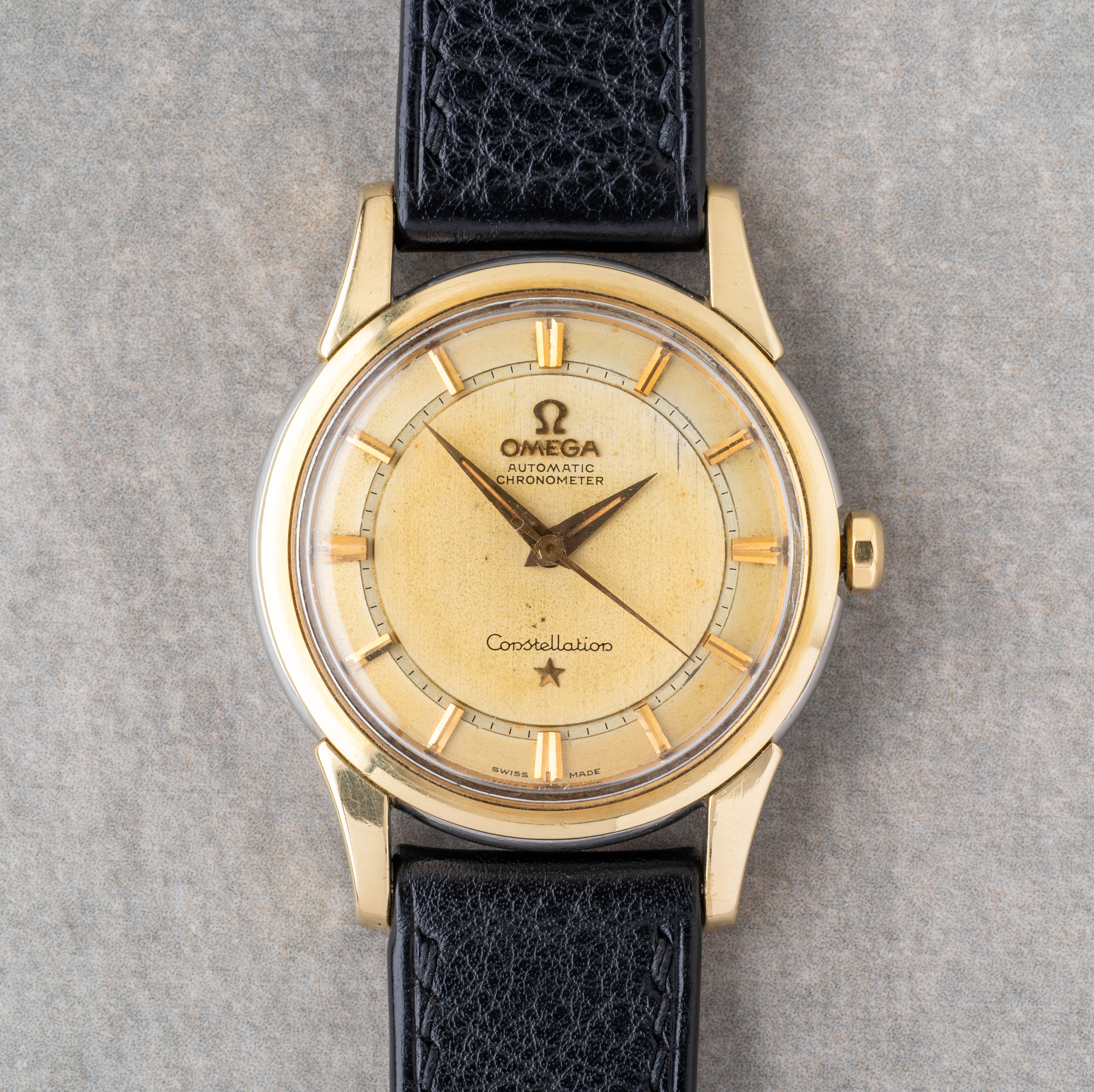 1960 Omega Constellation Rail Track Dial Ref. 14381 1 SC – VINTAGE ...